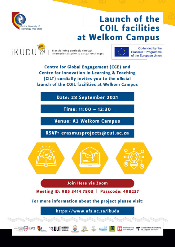 CUT | CGE and CILT: Launch of the COIL facilities at Welkom Campus