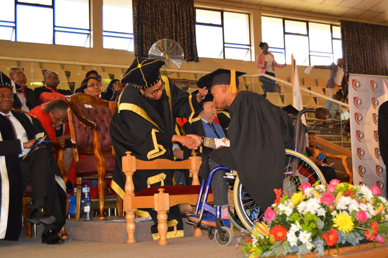 CUT | Two CUT graduates turn their disability into achievement